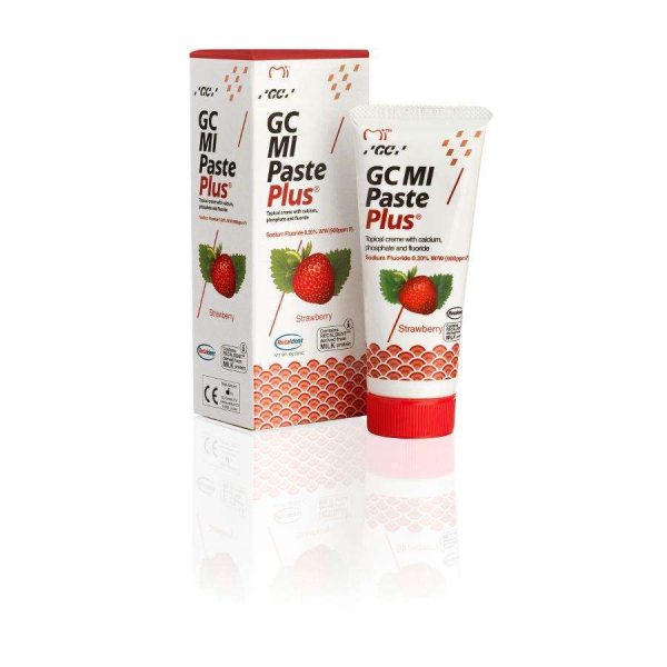 Crema dental GC MI Paste Plus con Recaldent