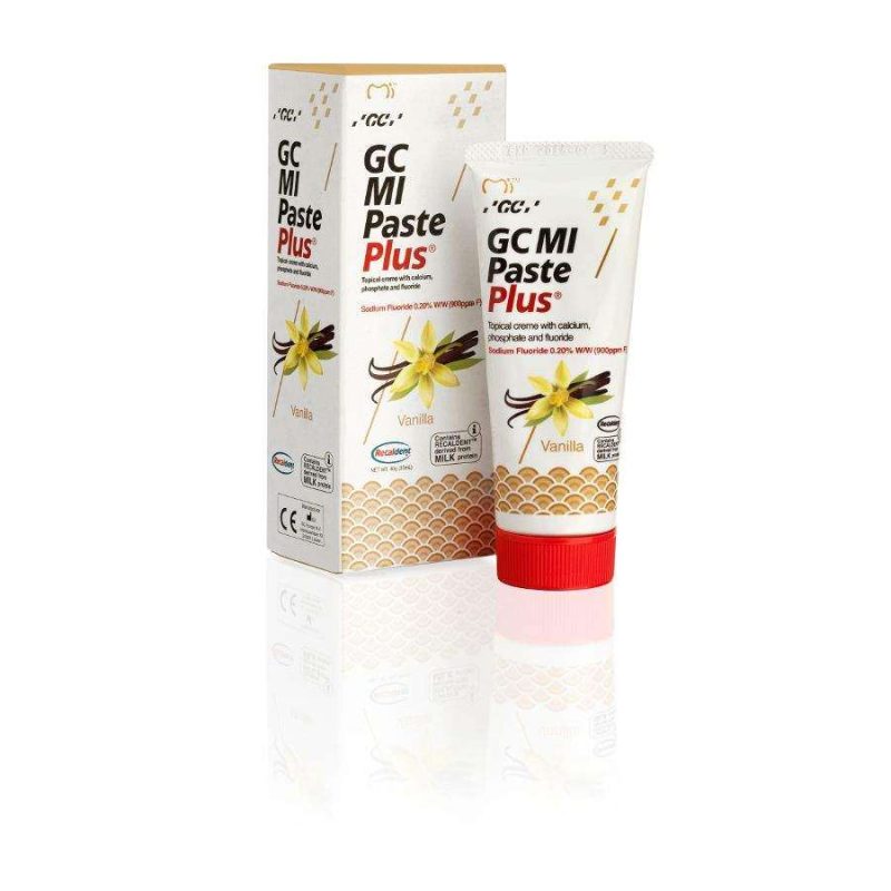 Crema dental GC MI Paste Plus con Recaldent