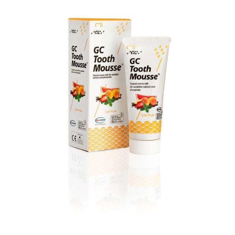 Crema dental GC Tooth Mousse con Recaldent