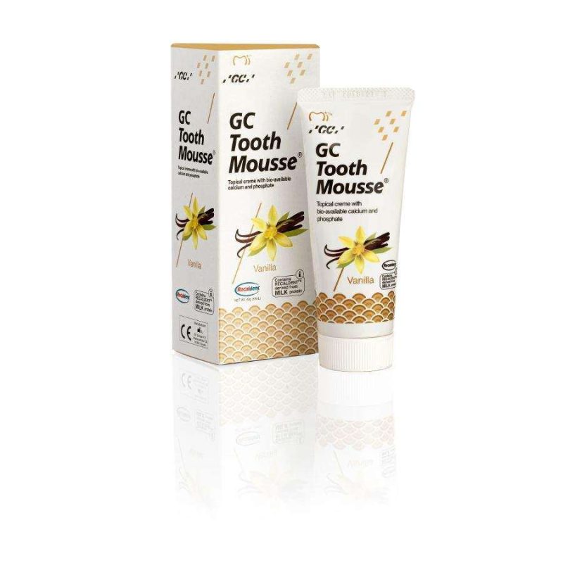 Crema dental GC Tooth Mousse con Recaldent